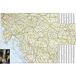Croatia Map (National Geographic Adventure Map, 3324)