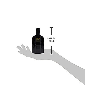 PURE BLACK,Eau de Parfum Spray Perfume, Fragrance For Women-Daywear, Casual Daily Cologne Set with Deluxe NovoGlow Suede Pouch- 3.4 Oz Bottle- Ideal EDT Beauty Gift for Birthday, Anniversary