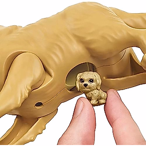 Family Dolls Set of 6 People with Dollhouse Pets Included Pregnant Mom Dad 3 Kids and Baby Boy in Mommy's Tummy, Doll Playsets and Accessories for 3-12 Years Old Toddlers Gift