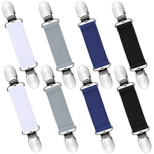 URATOT 8 Pieces Dresses Shawl Clip Retro Sweater Collar Clips Retro Cardigan Clip Shawl Clips Glove Clips Men and Women