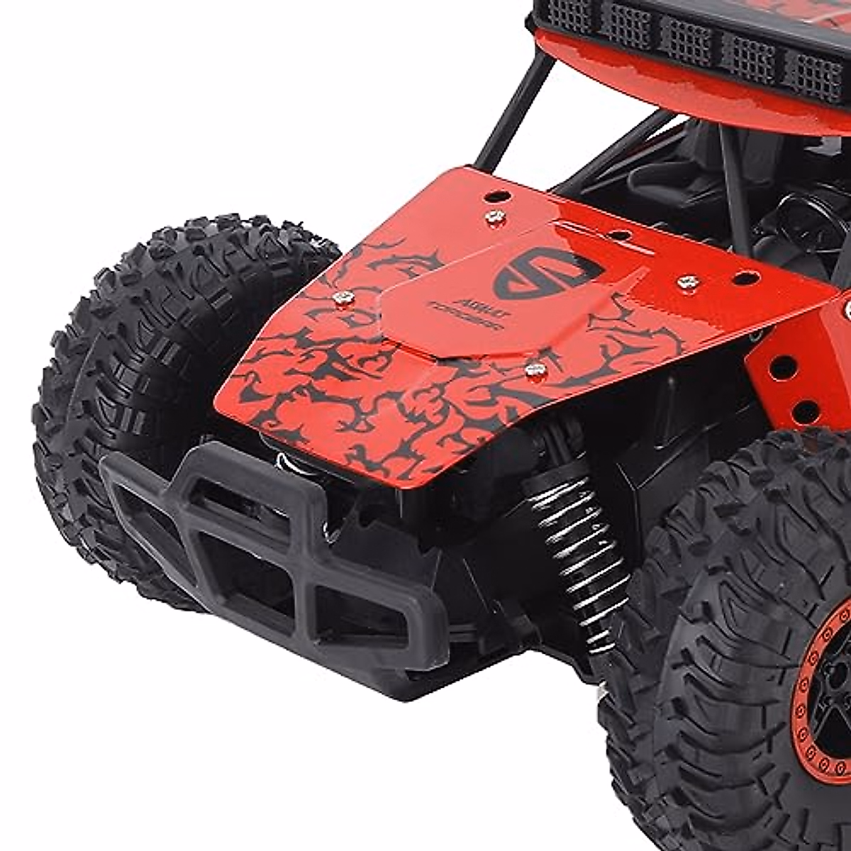 HEEPDD RC Toy Cars, Strong Adhesion Anti Slip 2.4Ghz Offroad Car for Gift (Red)