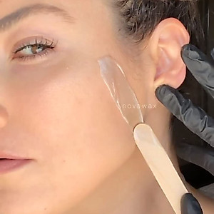 Nova Wax - Stripless Wax for Hair Removal - Hot Wax Tablets for Sensitive Skin (1000g/ 2.2lb/ 35oz) Professional Hard Wax for Face and Body - Creamy and Elastic Formula