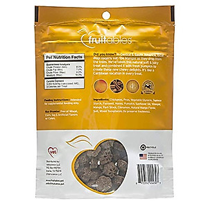 Fruitables Skinny Mini Dog Treats – Healthy Treats for Dogs – Low Calorie Training Treats – Free of Wheat, Corn and Soy – Pumpkin and Mango – 5 Ounces