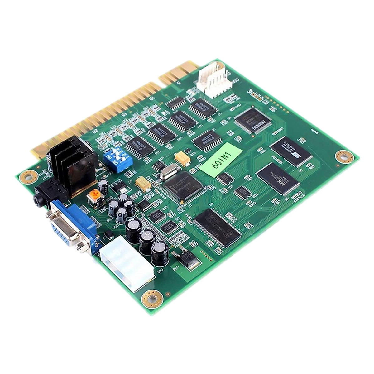 Classics Vertical Board Support CGA/VGA CRT/LCD PCB 60 Games in 1 Machine DIY Board Support Dual Trackballs for Arcade for Jamma