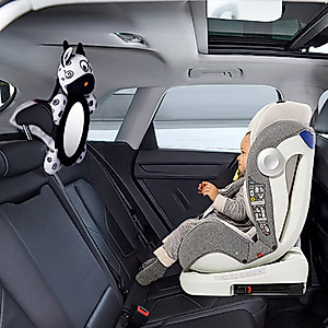 STOBOK Kids Toys Toddler Car Seat Cartoon Baby Car Mirror for Back, Car Mirror for Rear Facing Infant Child Rear Mirror Cartoon Car Mirror With Wide Angle Lens View Kids Toys Toddler Car Seat