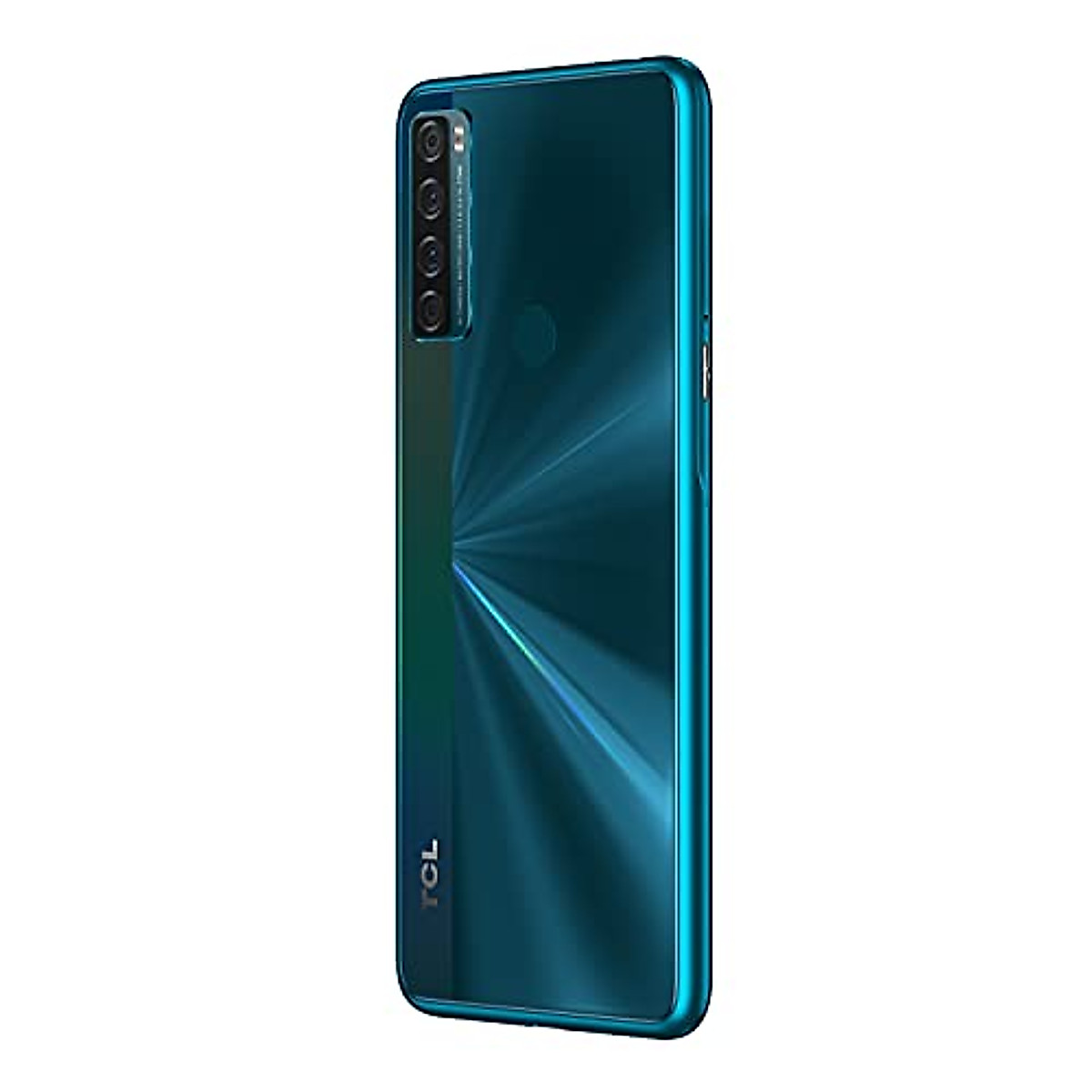 TCL 20 SE 6.82" Unlocked Cellphone, 4GB RAM + 128GB ROM, US Version Android Smartphone 48MP AI Quad-Camera, 5000mAh Mobile Phone, Dual Speaker, OTG Reverse Charging, Android 11, Aurora Green