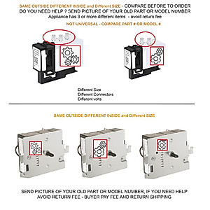 EQUIP. DR US PS2353893-AP4412545 EDR12545X1 compatible with General Electric Dishwasher Drain Pump Assembly fits old #sPS2353893-AP4412545