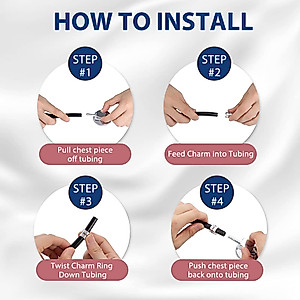 Stethoscope Name Tag Personalized Nurse Gifts Engraved Name Text ID Charm for Nurse Doctor Medical Students