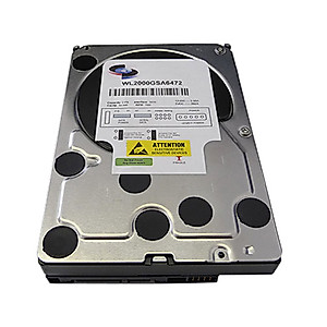 White Label 2TB 8MB Cache 7200RPM SATA 3.0Gb/s 3.5" Desktop Hard Drive (PC, Surveillance, NAS) - w/ 1 Year Warranty