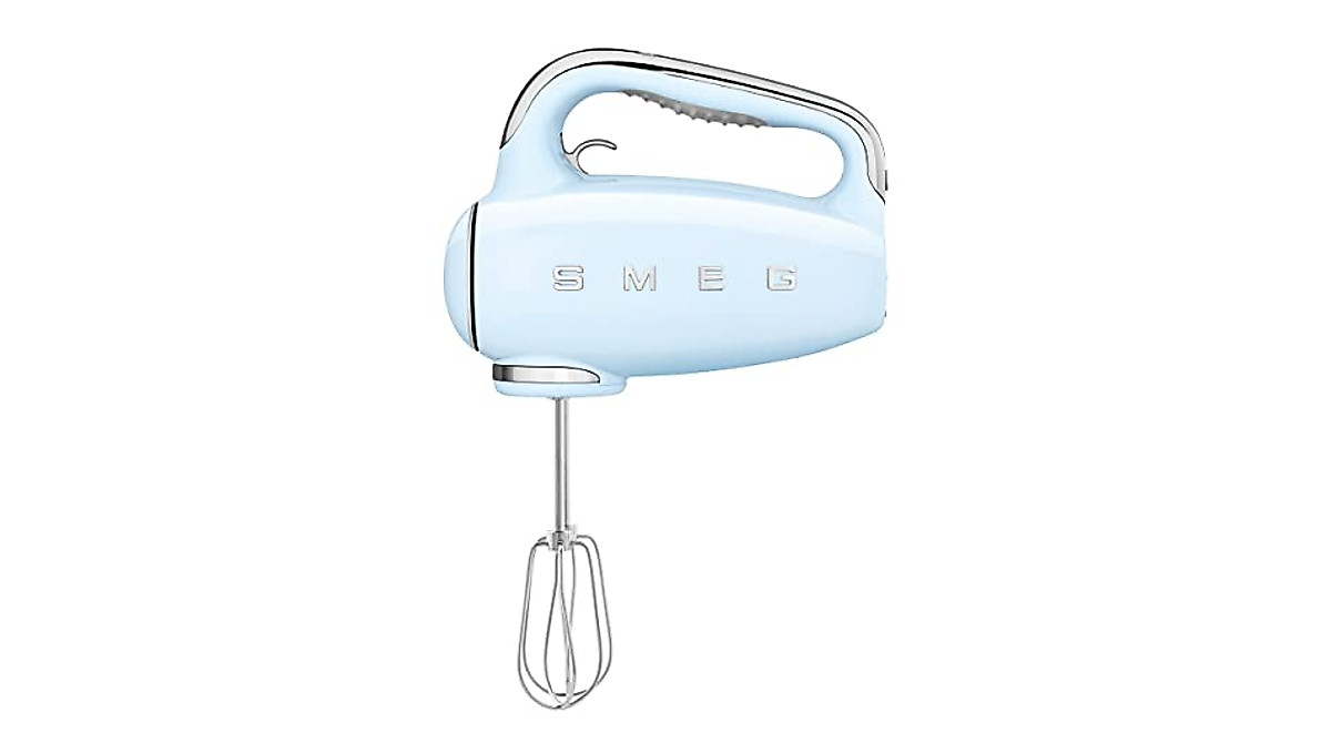 Smeg Pastel Blue Retro Electric Hand Mixer - 9 Speed