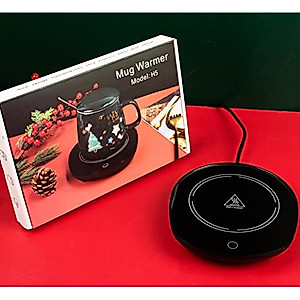 Coffee Mug Warmer, Auto On/Off Gravity-Induction Coffee Mug Cup Warmer for Desk