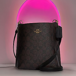 COACH Small Town Bucket, Brown Black