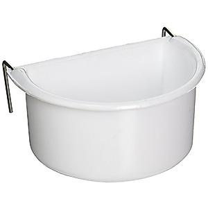 Prevue Pet Products BPV1181 2-Pack Universal Plastic Hanging Cups for Small Birds, Colors Vary