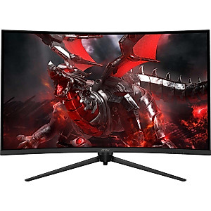 MSI Optix G321CQP 31.5 WQHD Curved Screen Gaming LCD Monitor - 16:9