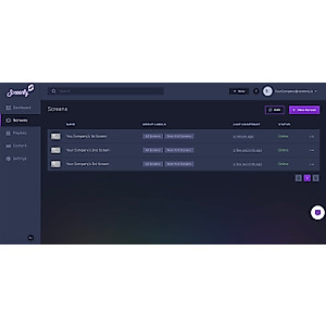 Screenly Digital Signage Player - 2021 US RPi3 Model B+ Edition - Plug and Play Digital Signage Platform