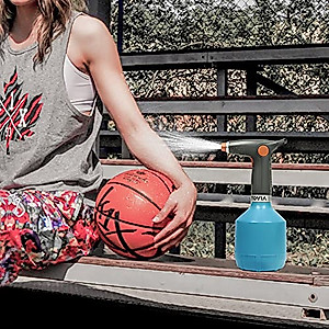 T TOVIA 1L Electric Plant Mister Spray Bottle for Indoor/Outdoor Plants, Electric Watering Can with Adjustable Copper Spout, Automatic Plant Watering Devices, for Hair, Cleaning Home, Gardening