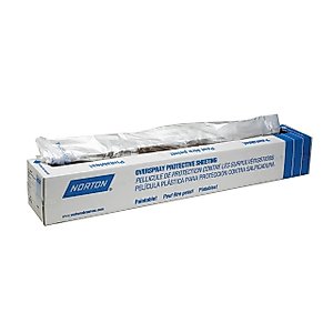 Norton 636425-06728 16' x 400' Overspray Protective Sheeting