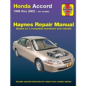 Honda Accord 1998-2002 (Haynes Repair Manuals)