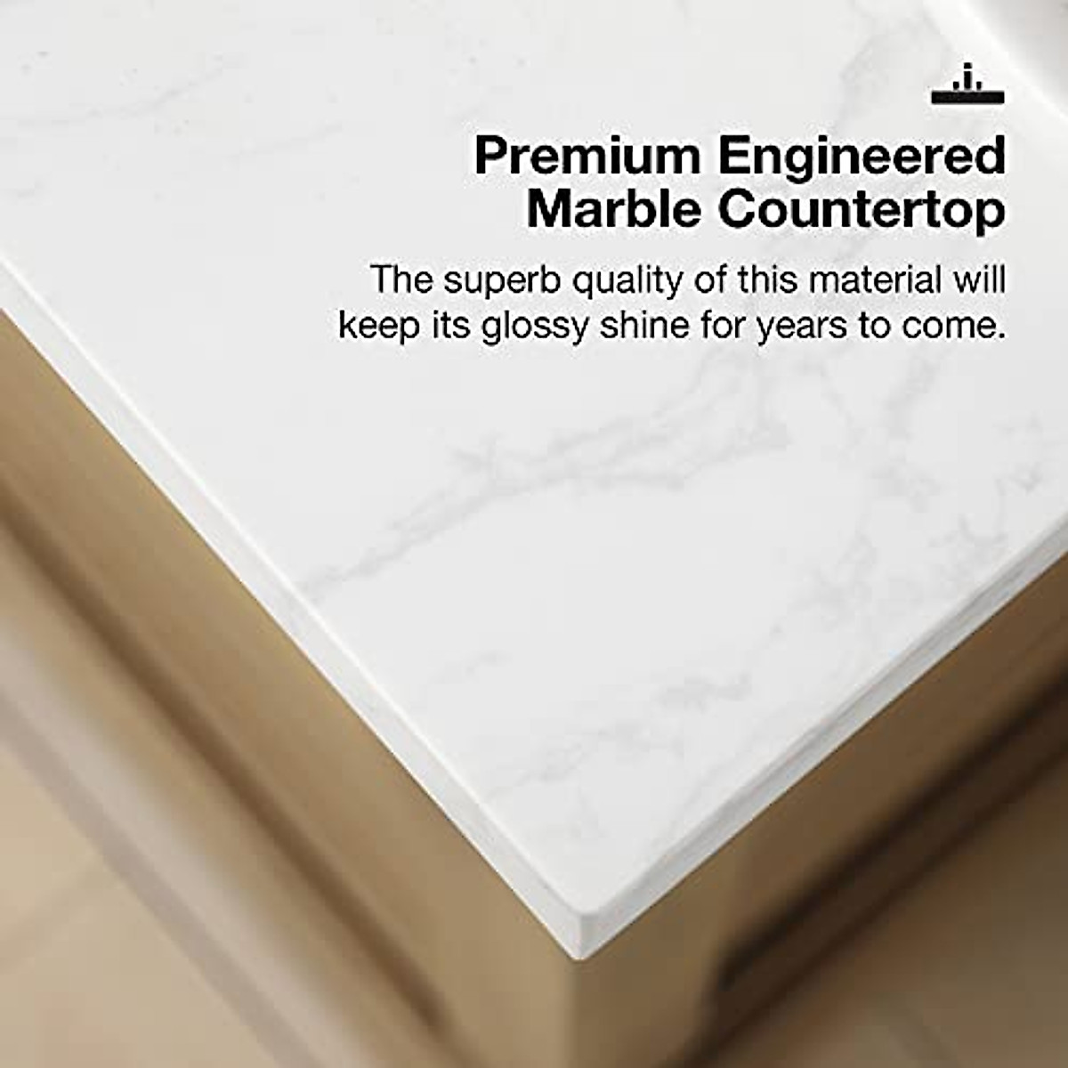 OVE Decors Edenderry 72" Double Undermount Sink Bathroom Vanity with Cultured Marble Countertop and Barn Doors, Pre-Assembled | Backsplash Included | 03 Drawers and Power Bar, 72 inches, Rustic Almond