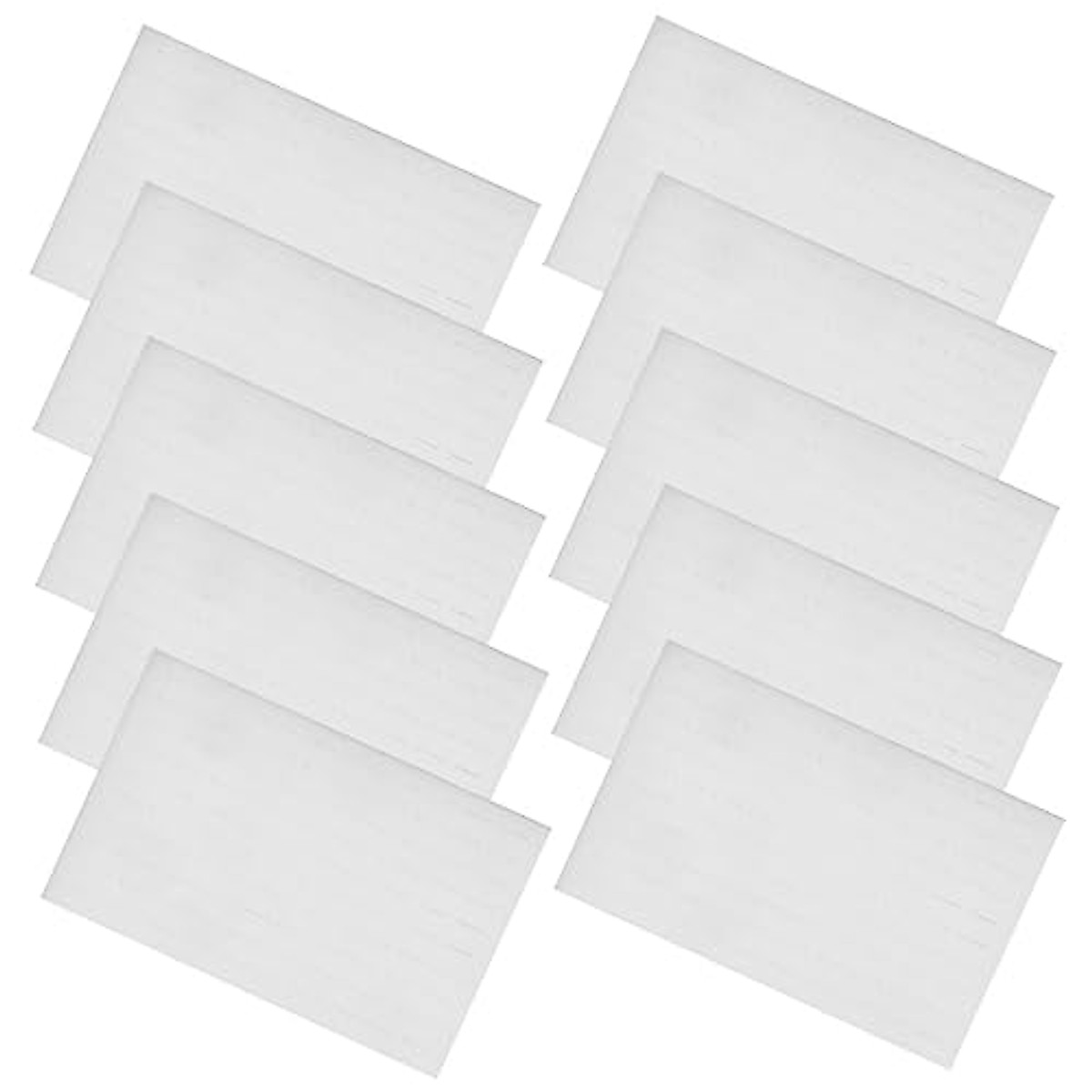 Cabilock 30 pcs jewelry box pad necklace foam insert ring insert pad earring sponge holder jewelry insert sponge jewelry display sponge pad sponge ring holder supplies storage white velvet