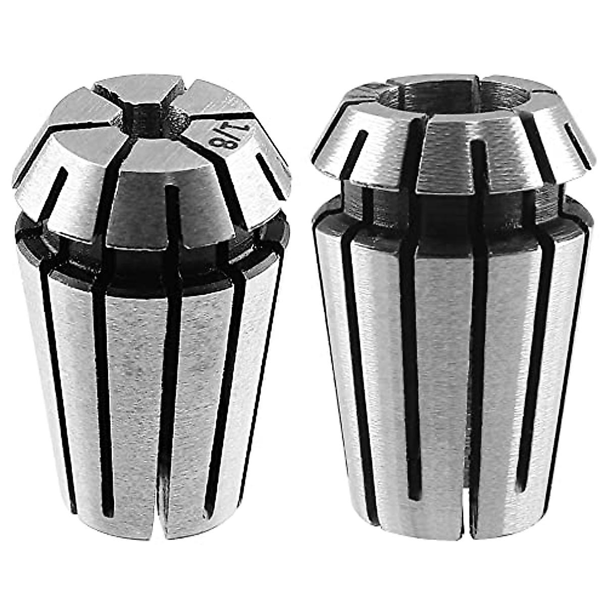 Lanzeuta 1/4" & 1/8" ER11 Spring Collet, High Precision ER11 Collet Chuck for CNC Engraving Machine and Milling Lathe Tool