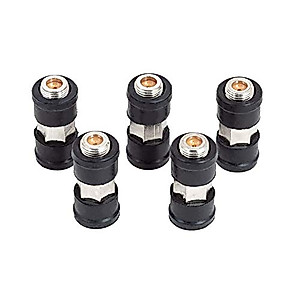 Ancable Coaxial Cable Connector, 2-Pack F Female RG6 Coax Coupler Connector, F Female to Female Extension Connector for Indoor Outdoor Coax Cable, Dish Network, Antenna, Satellite Receiver