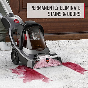 Hoover Oxy Pet Urine & Stain Eliminator Carpet Cleaning Shampoo, Concentrated Machine Cleaner Solution, 50oz Formula, AH31955, White