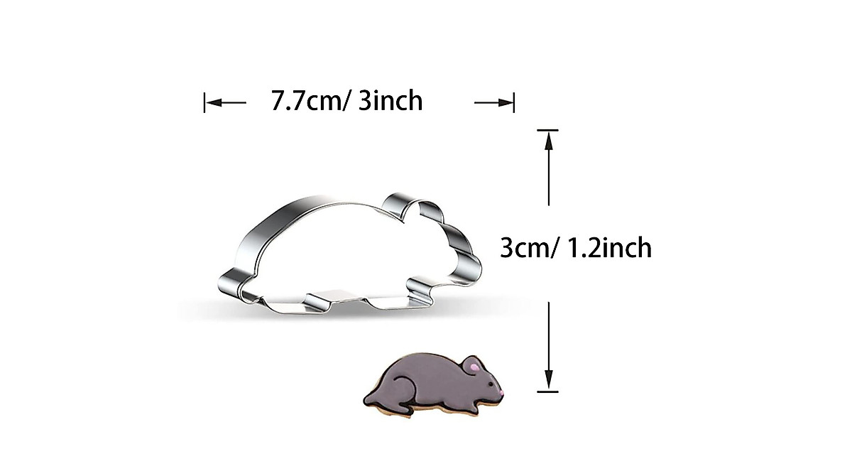 WJSYSHOP Running Rat Shape Cookie Cutter — 🛍️ The Retail Market