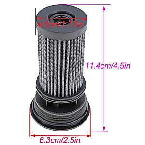 JEENDA 2PK Hydro Filters Replaces 116-0164 117-0390 15907 Compatible with Exmark Lazer Z AS E S X Series-48 52 60 72 Inch Toro Z Master Parker HTE HTJ HTG Series (2)