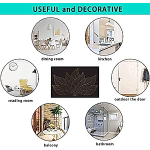 Anime Rug Non-Slip Locking Edge Carpet Thickened Large Size Door Mat, for Living Room Kitchen Hallway Bedroom Soft Machine Washable Floor Carpet