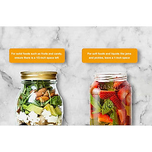 Kenwi Living Electric Mason Jar Vacuum Sealing Kit with Wide and Regular Mouth Lids, Vacuum Sealer for Canning Jars and Food Storage, 2024 Automatic Stop Version, Black