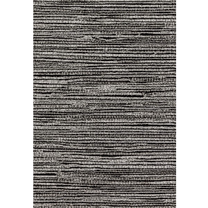 Loloi Emory Grey/Black 5'-3" x 7'-7" Area Rug