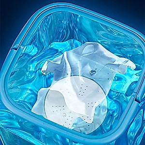 ZLXDP Mini Washing Machine Small Underwear Portable Washing Machine (Color : Light Blue)