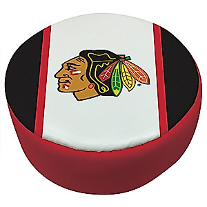 Franklin Sports unisex teen Hockey and Franklin Sports NHL Chicago Blackhawks Soft Sport Ball Puck, Team Specific, One Size US