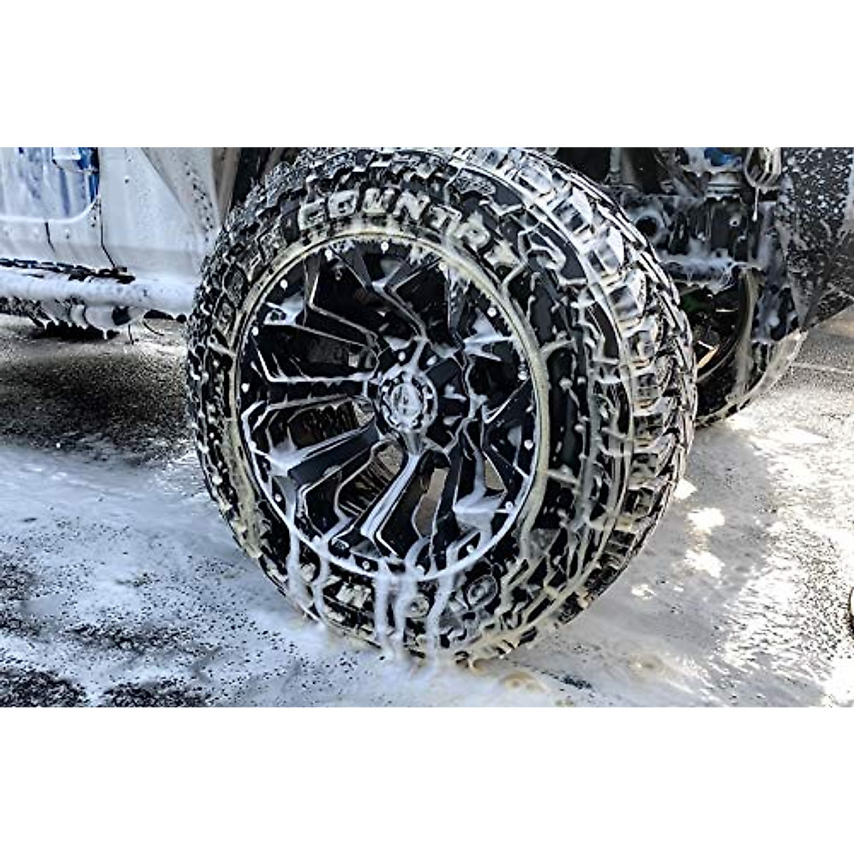 Wash Chems Pro 100 Touchless Car Wash Detergent Soap Concentrate (1 Gal, 128 oz) No Brushing (Heavy-Duty) Commercial Grade Professional Auto Foam Cleaner (Biodegradable) Great for Trucks & Tractors