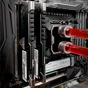 Patriot Viper Steel DDR4 RAM 16GB (2X8GB) 3600MHz CL18 UDIMM Desktop Gaming Memory Kit - PVS416G360C8K