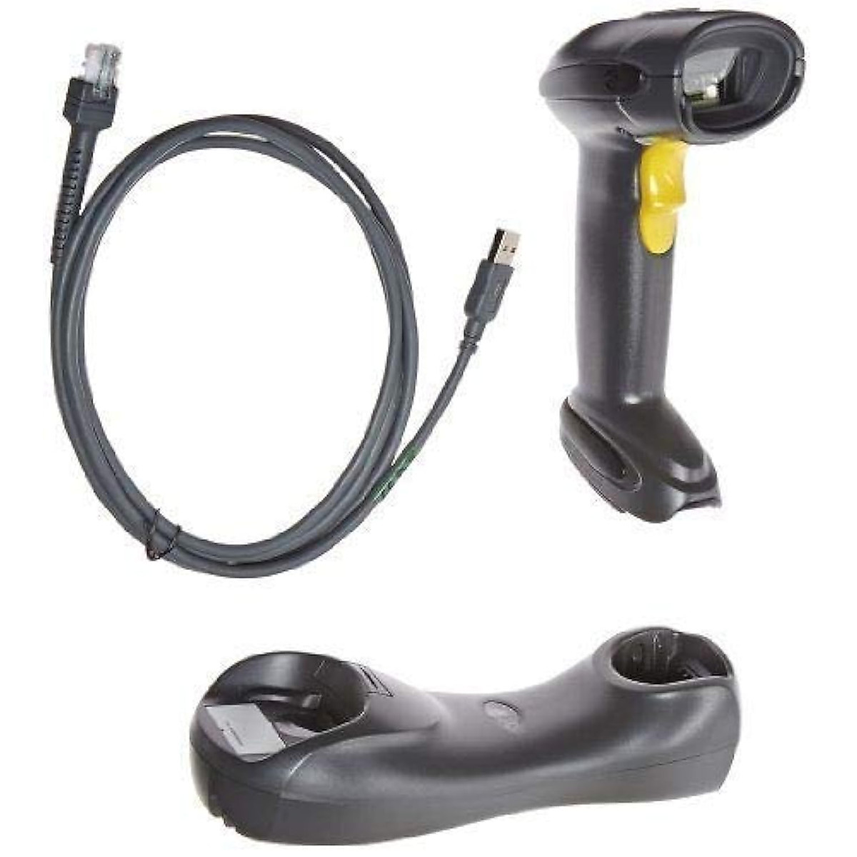 Zebra/Motorola Symbol DS6878-SR 2D Wireless Bluetooth Barcode Scanner, Includes Cradle and USB Cord (Renewed)