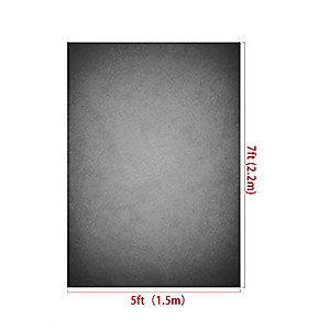 Kate 5x7ft Grey Backdrop for Headshots Portrait Backdrop Gray Background for Photography Photo Studio Props