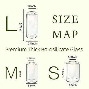 ZENS Bud Vases Set of 3, Modern Small Glass Vases for Flower Clear Bud Vases for Wedding Centerpiece, Blown Thicker Glass Small Vase for Flowers, Wedding Party Events Home Bathroom Decor