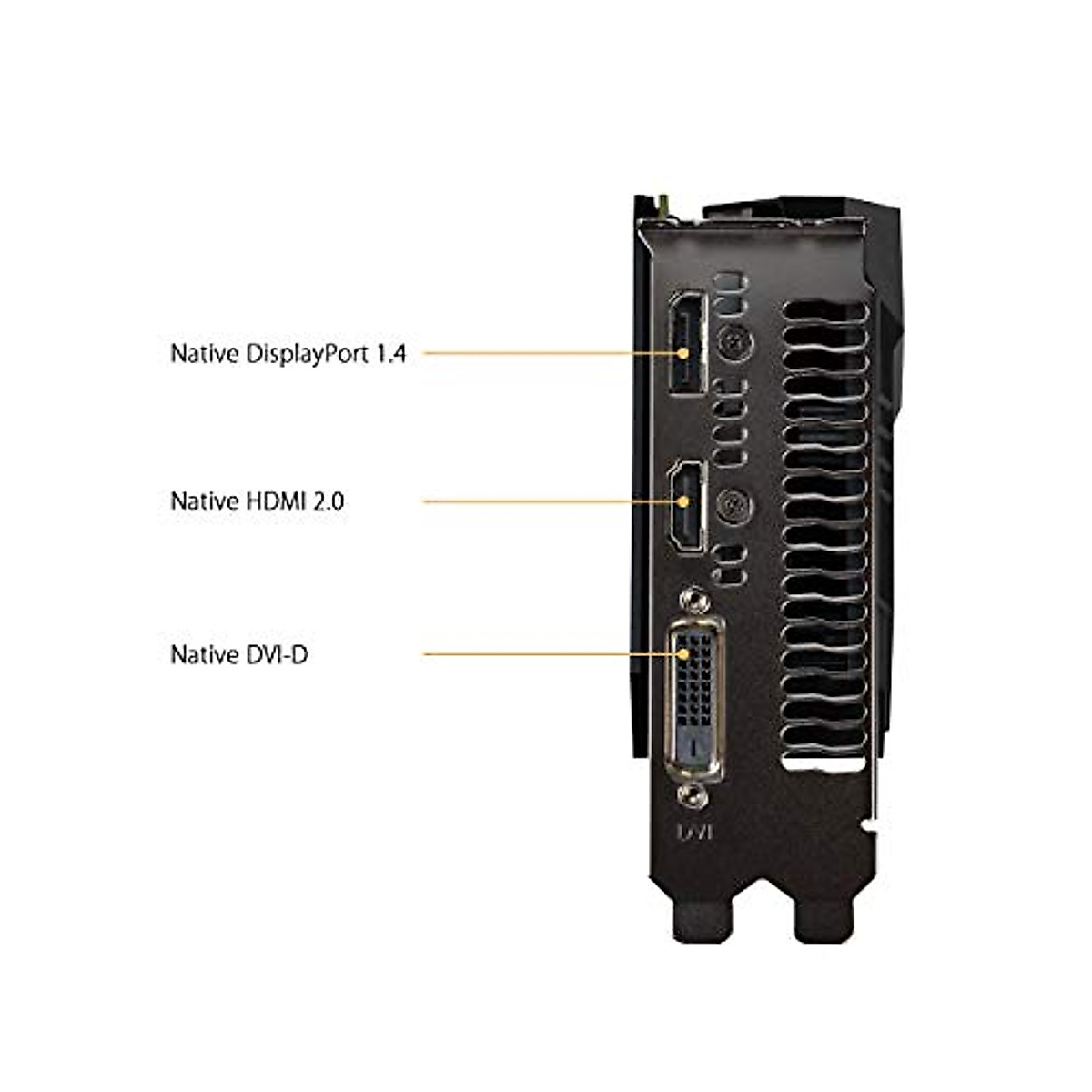 ASUS TUF Gaming NVIDIA GeForce GTX 1650 OC Edition Graphics Card (PCIe 3.0, 4GB GDDR6 Memory, HDMI, DisplayPort, DVI-D, 1x 6-pin Power Connector, IP5X Dust Resistance, Space-Grade Lubricant)
