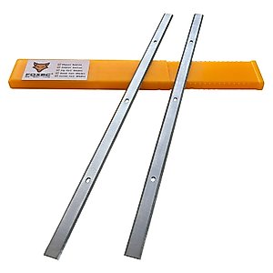 FOXBC 12-1/2-Inch Planer Blades for Delta 22-560, 22-565, TP305, TP400LS Planer, Replace 22-562 - Set of 2