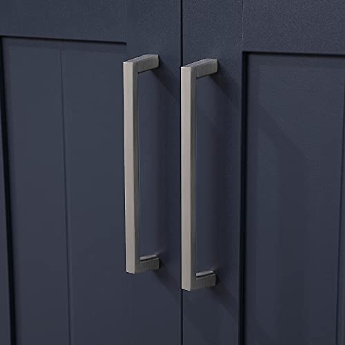 Ove Decors Kansas 30 in. Single Sink Bathroom Cultured Marble Countertop Vanity, 30 inches, in Midnight Blue