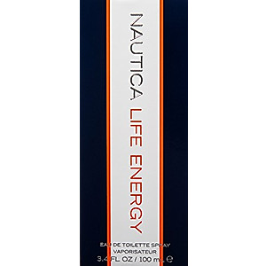 Nautica Life Energy Eau de Toilette Spray for Men, 3.4 Ounce