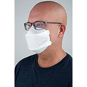 PureMSK - Made in the USA - Disposable Face Mask - Masks for Protection - White Adult Size - (10 PACK)