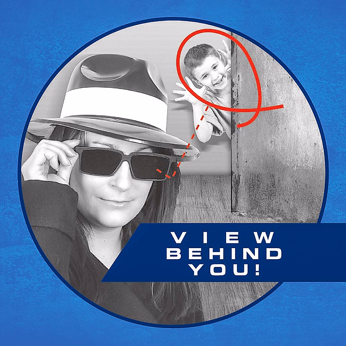 Spy Glasses for Kids in Bulk - (Pack of 3) Spy Sunglasses w/Rear View to See Behind You, for Fun Party Favors, Spy Gear Detective Gadgets Gift for Boys & Girls