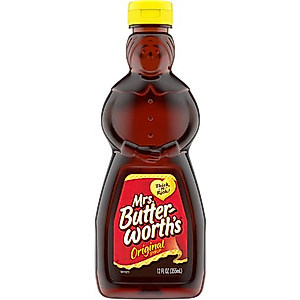 Mrs. Butterworth's Original Thick and Rich Pancake Syrup, 12 oz
