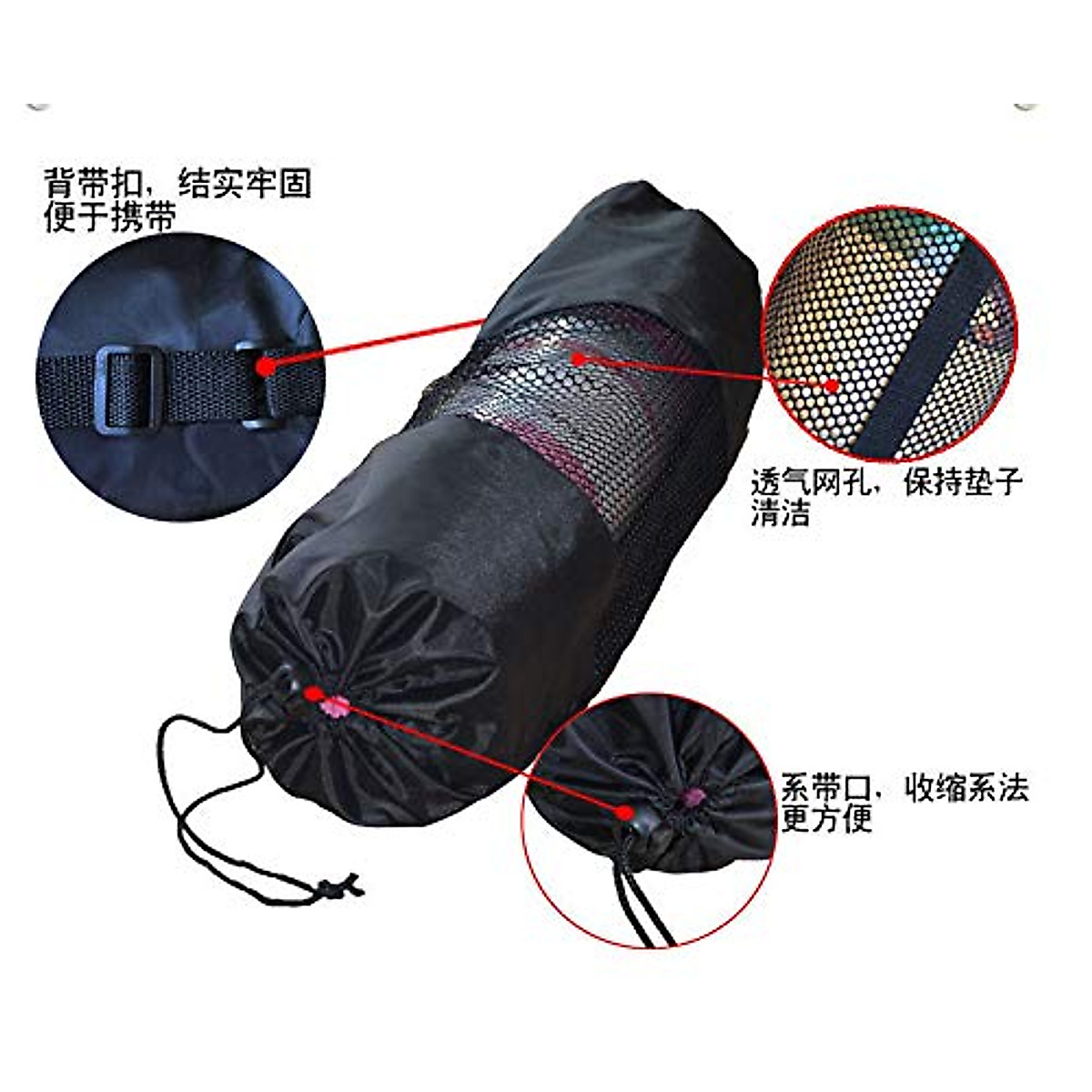 chenmiao Pink Environmental Protection Material Thickened Yoga mat