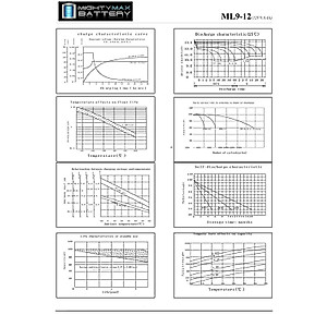 Mighty Max Battery 12V 9Ah SLA Replacement Battery for CyberPower CP850AVRLCD