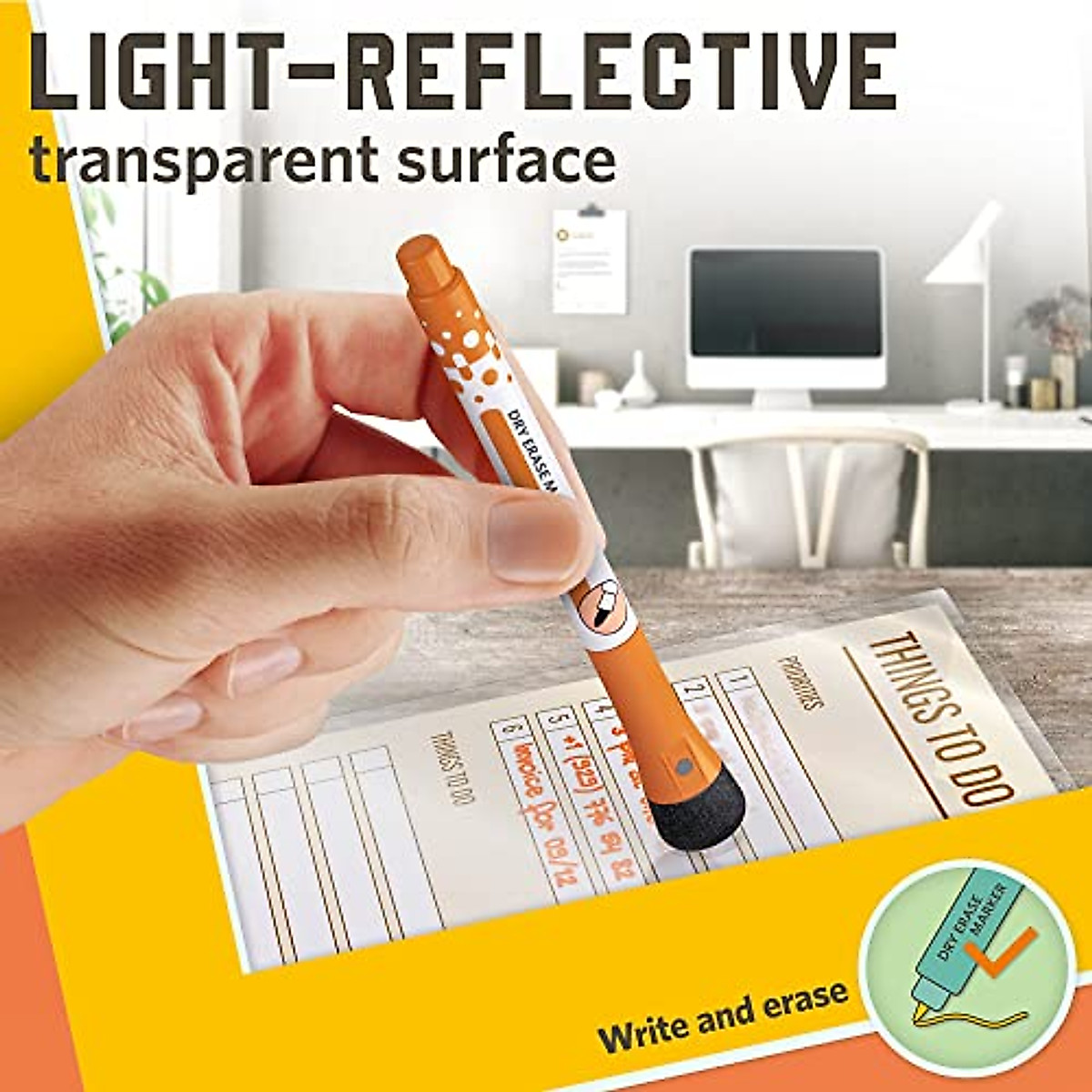 Thermal Laminating Pouches, 11.5 x 17.5 Inches, 3 Mil, 20 Pack of Menu Size Large Thermal Laminating Sheets, Suited for Laminating Sheets 11x17