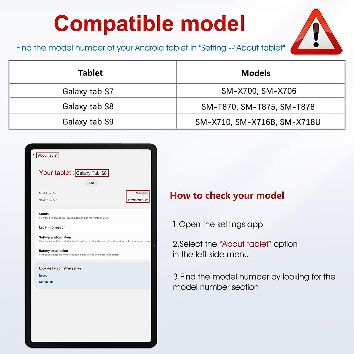 SPARIN 11 inch Screen Protector for Samsung Galaxy Tab S9 FE/Tab S9/ Tab S8/ Tab S7, 3 Pack 9H Tempered Glass Compatible with S Pen, Anti-Scratches and Case Friendly